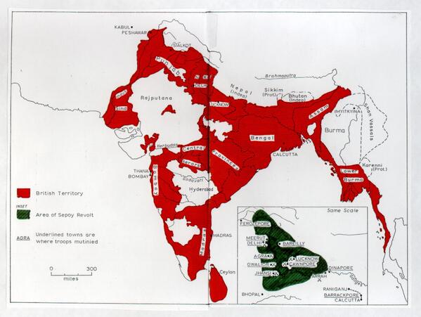 WikiVictorian on Twitter: "After the Indian Rebellion of 1857, the ...