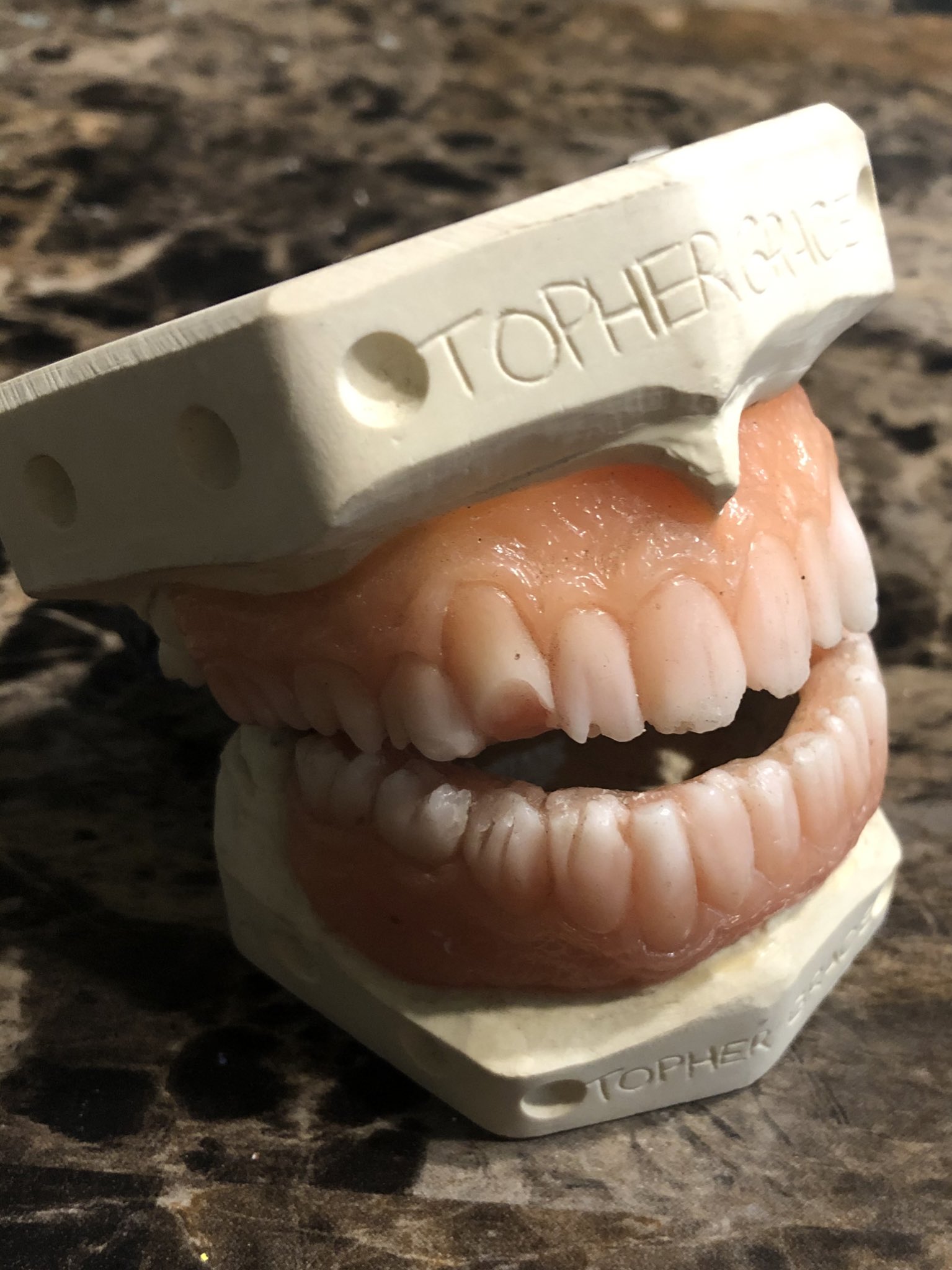 Topher Grace Venom Teeth