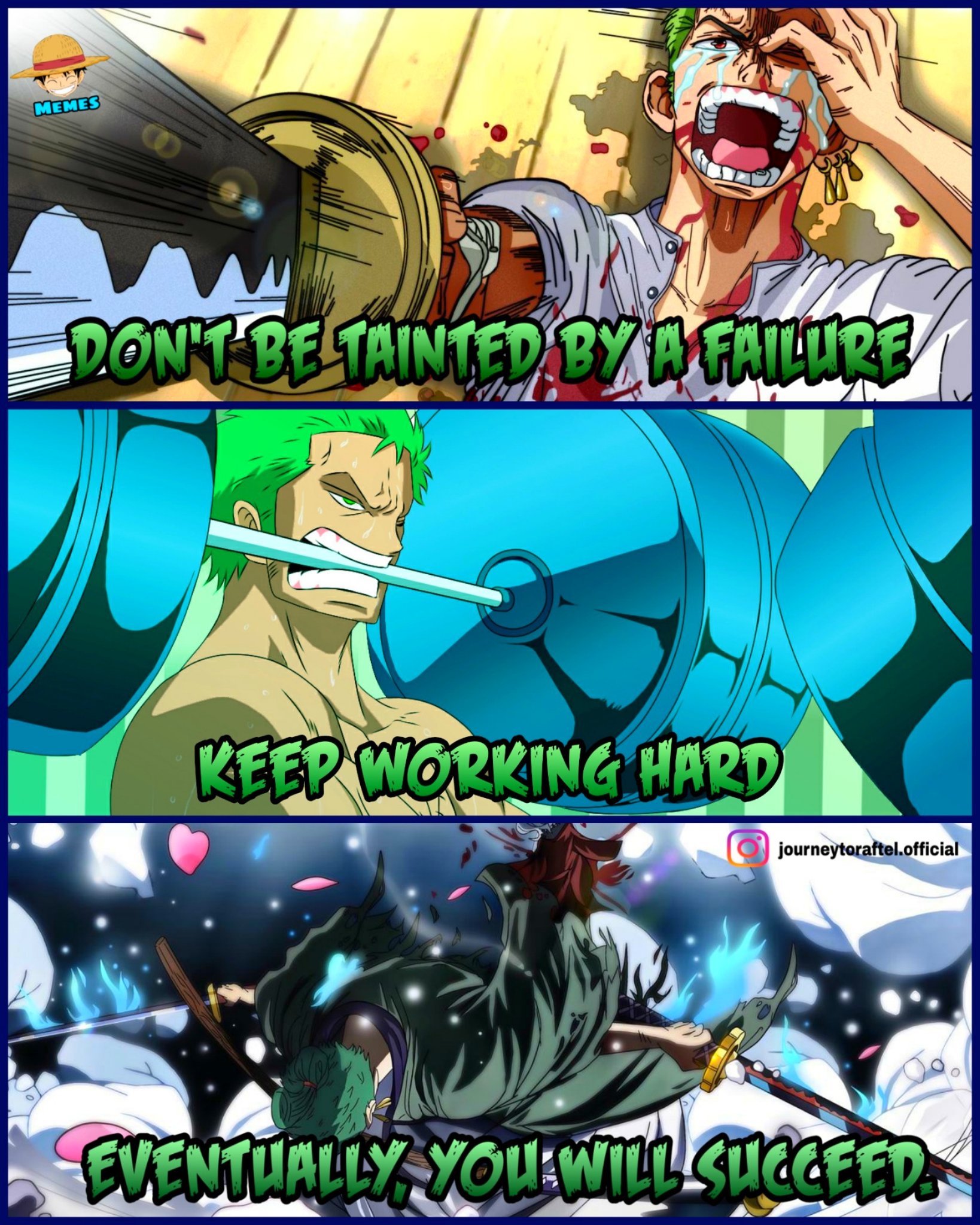 One Piece Motivational Posters