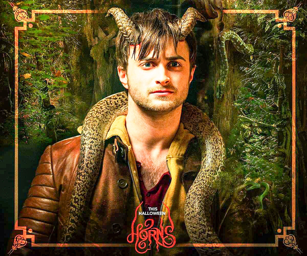Horns Daniel Radcliffe Poster