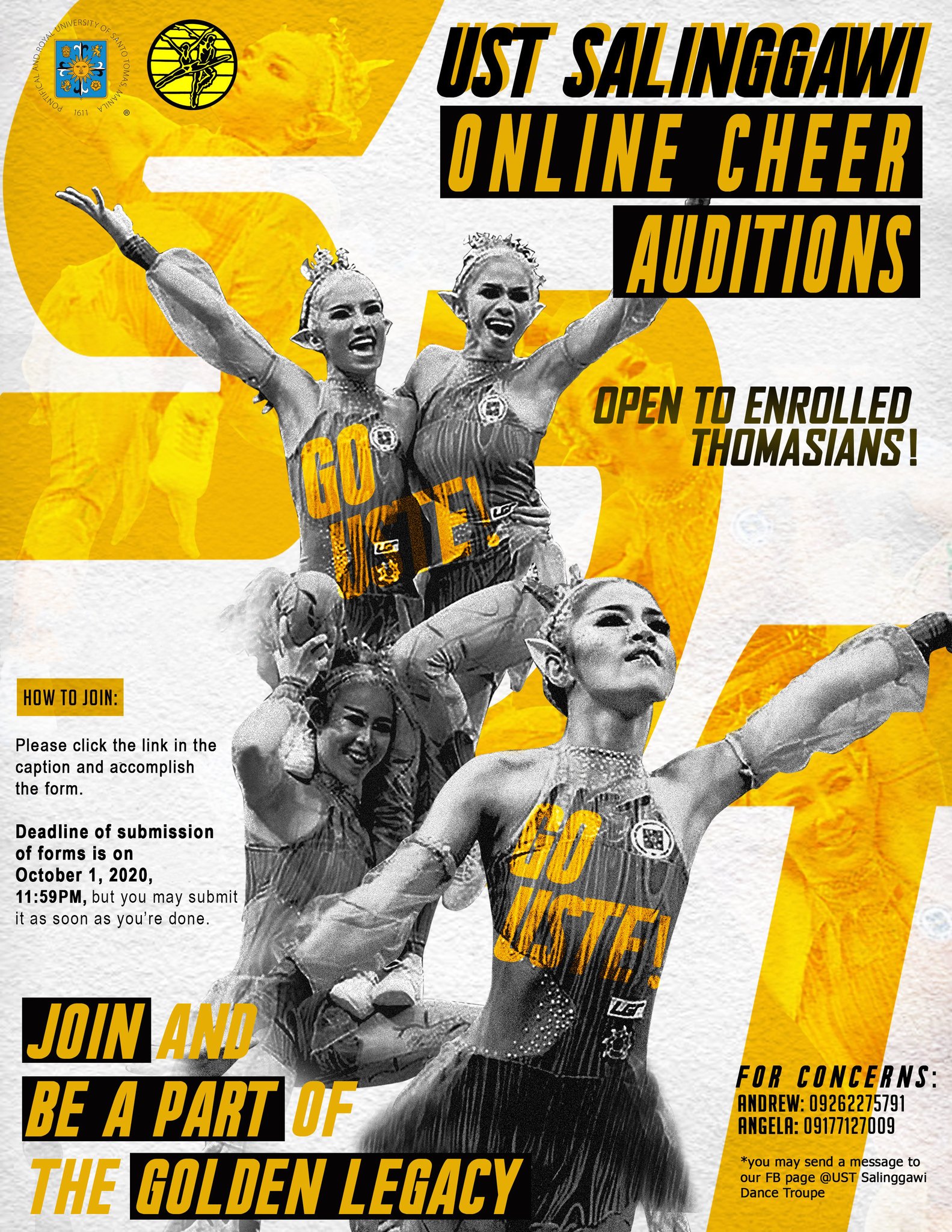 Salinggawi Logo TO : THE THOMASIAN COMMUNITY FROM : OFFICE OF THE