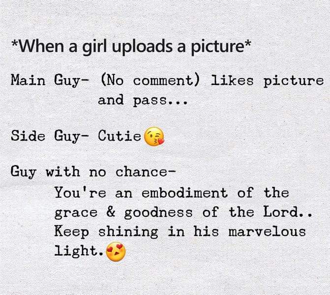 Side Dudes Be Like Meme