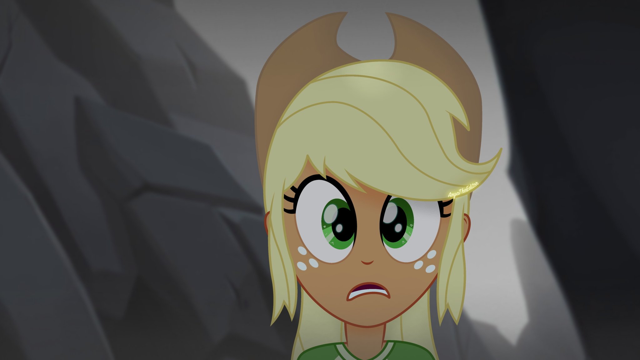 Applejack Cute Face