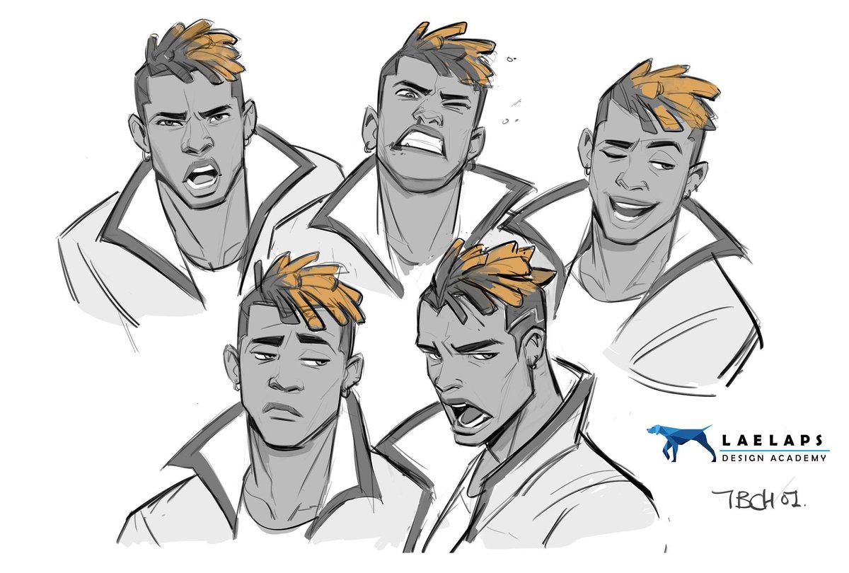 「Demo at my Advance Class. *Character design 」TBchoiの漫画