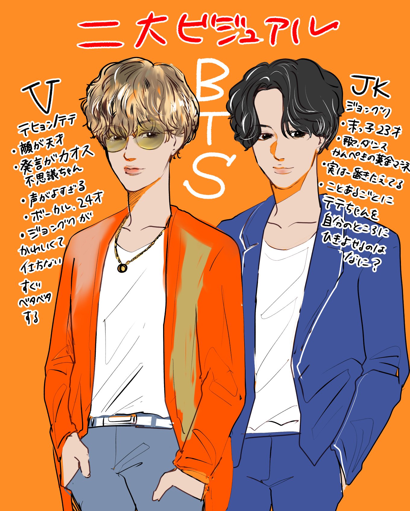 BTS グクテテ グテ kookv 同人誌 - CD