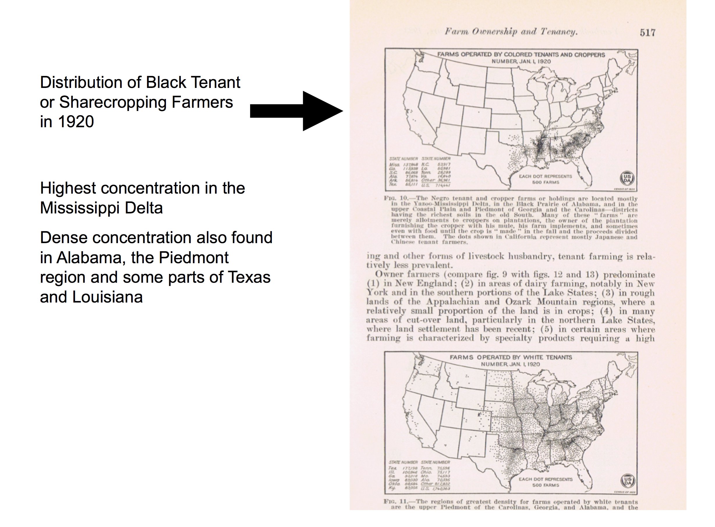 Sharecropping Map