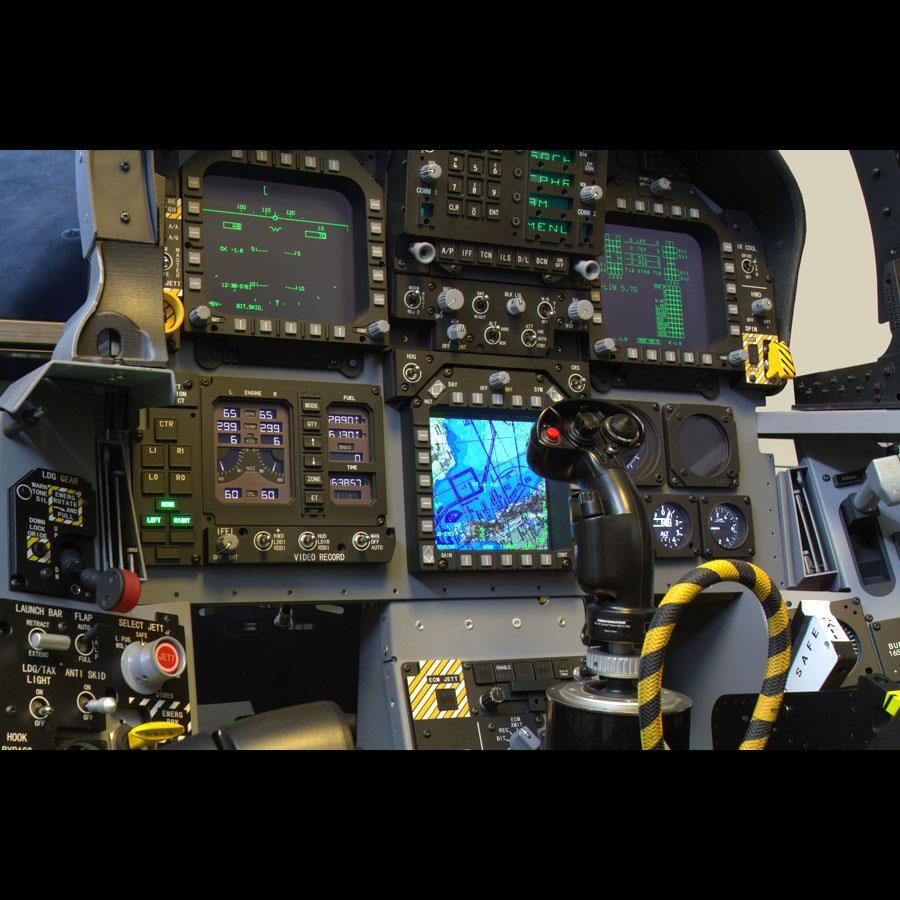 F18 Cockpit Throttle