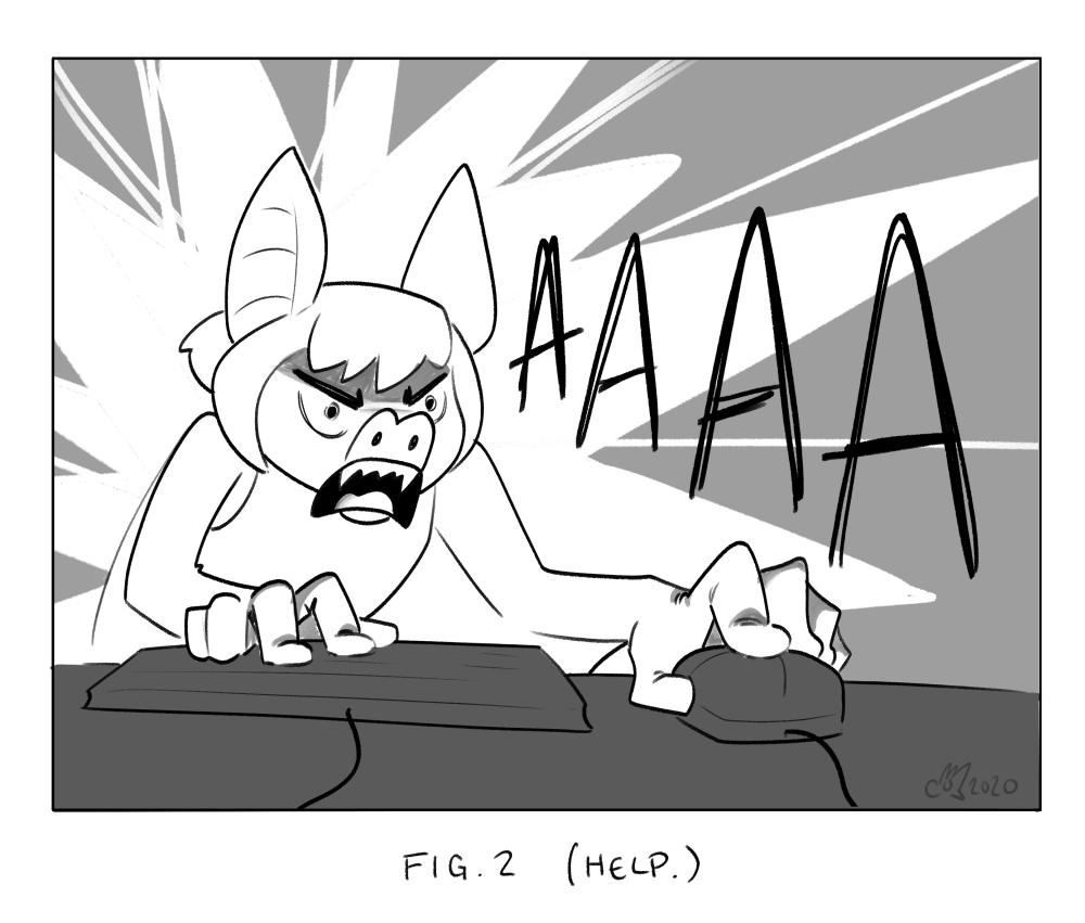 「im being bullied in my own home 」Screaming Rat 🐭 MCM Artist Alley L16の漫画