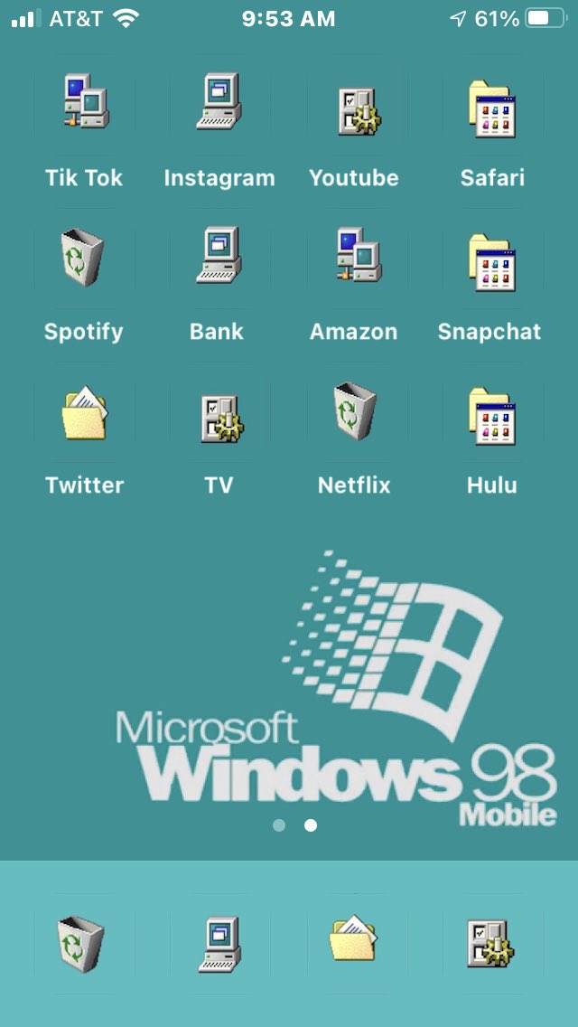 Windows 98 Icons