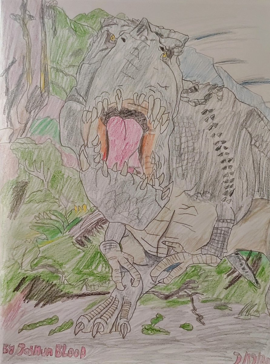 Vastatosaurus Rex Drawing