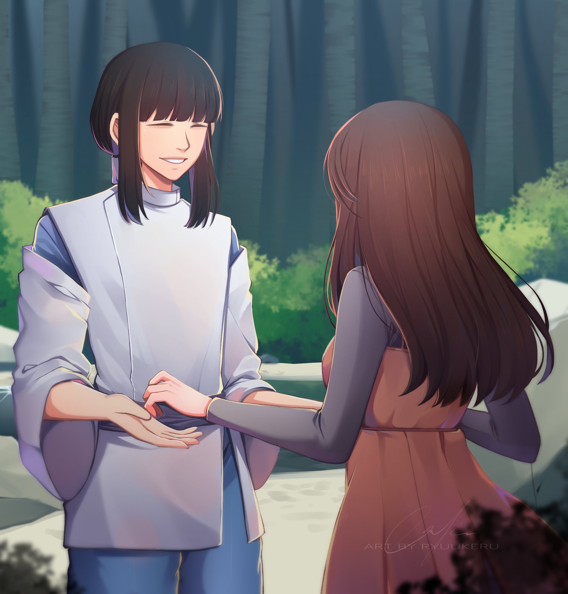 Chihiro Og Haku Fan Art