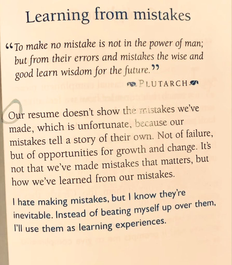 Learning From Mistakes Quotes