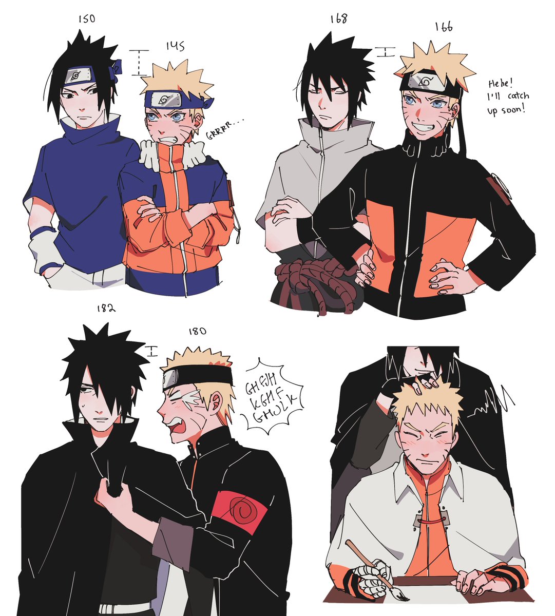 NARUTO「time to draw naruto in heels ig 」|ann 🌱の漫画