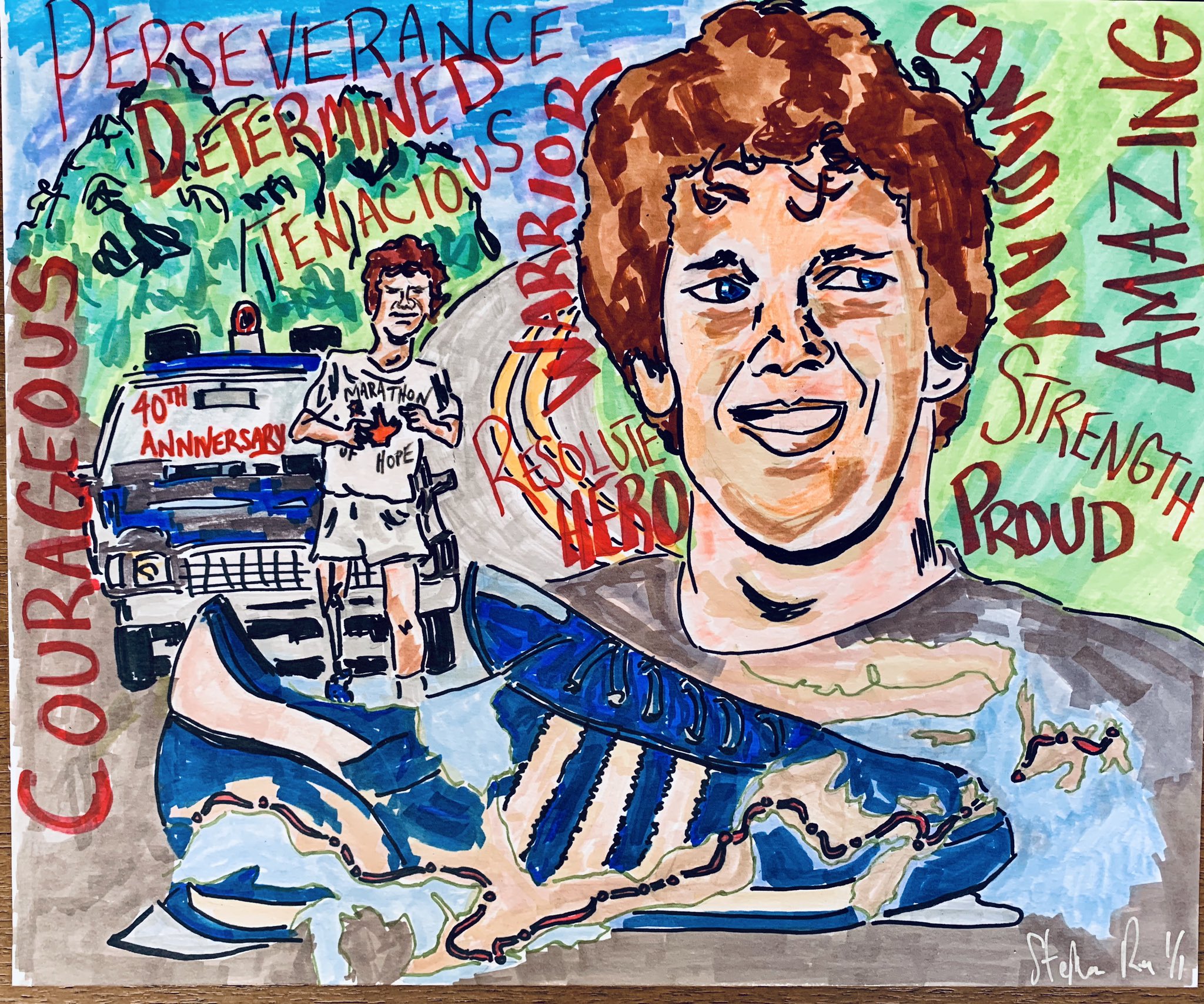 Terry Fox Poster