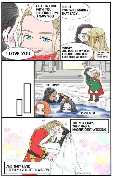 「Thorki:The Little Mermaid① ( To be continued) 」しろしろの漫画