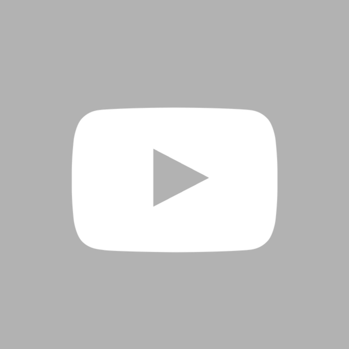 Youtube Icon Grey