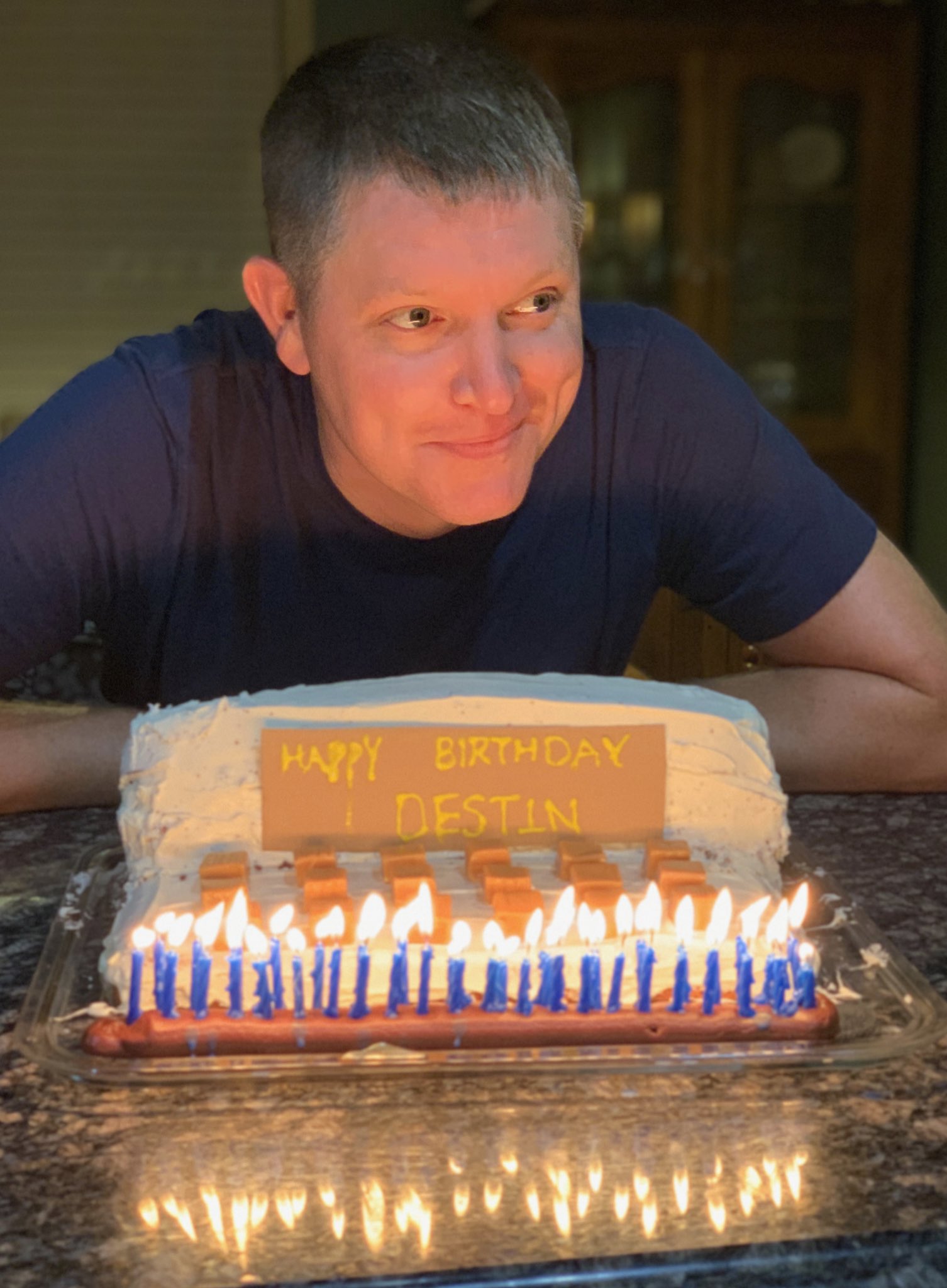 Birthday Cake Fire Hazard