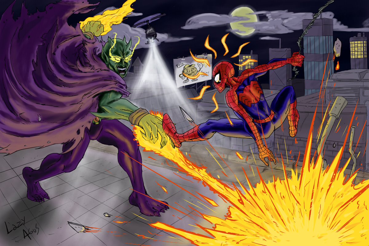 Ultimate Spiderman Green Goblin