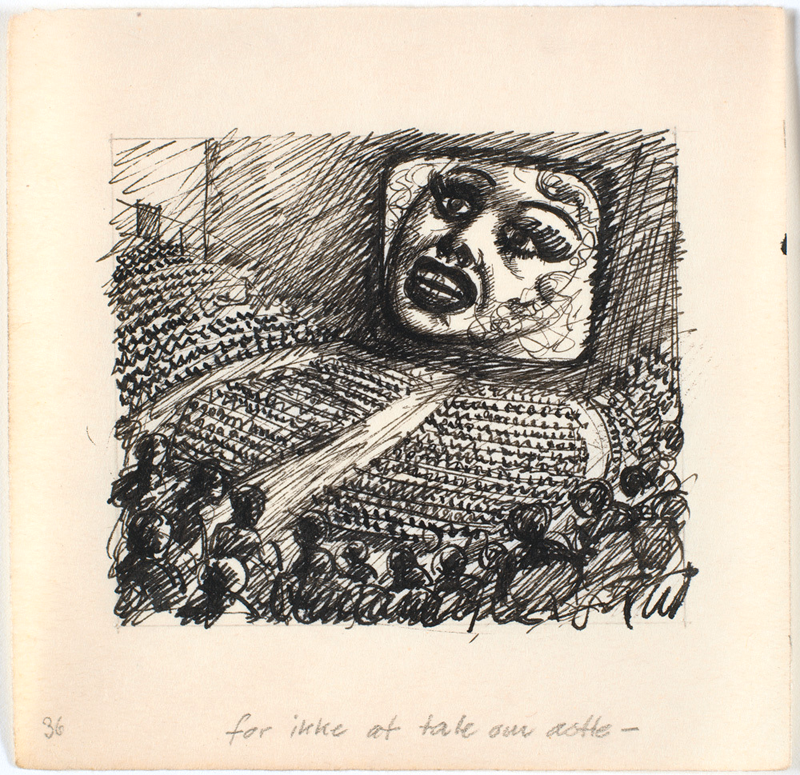 「Charles Martin, process 」Thomas Ragonの漫画