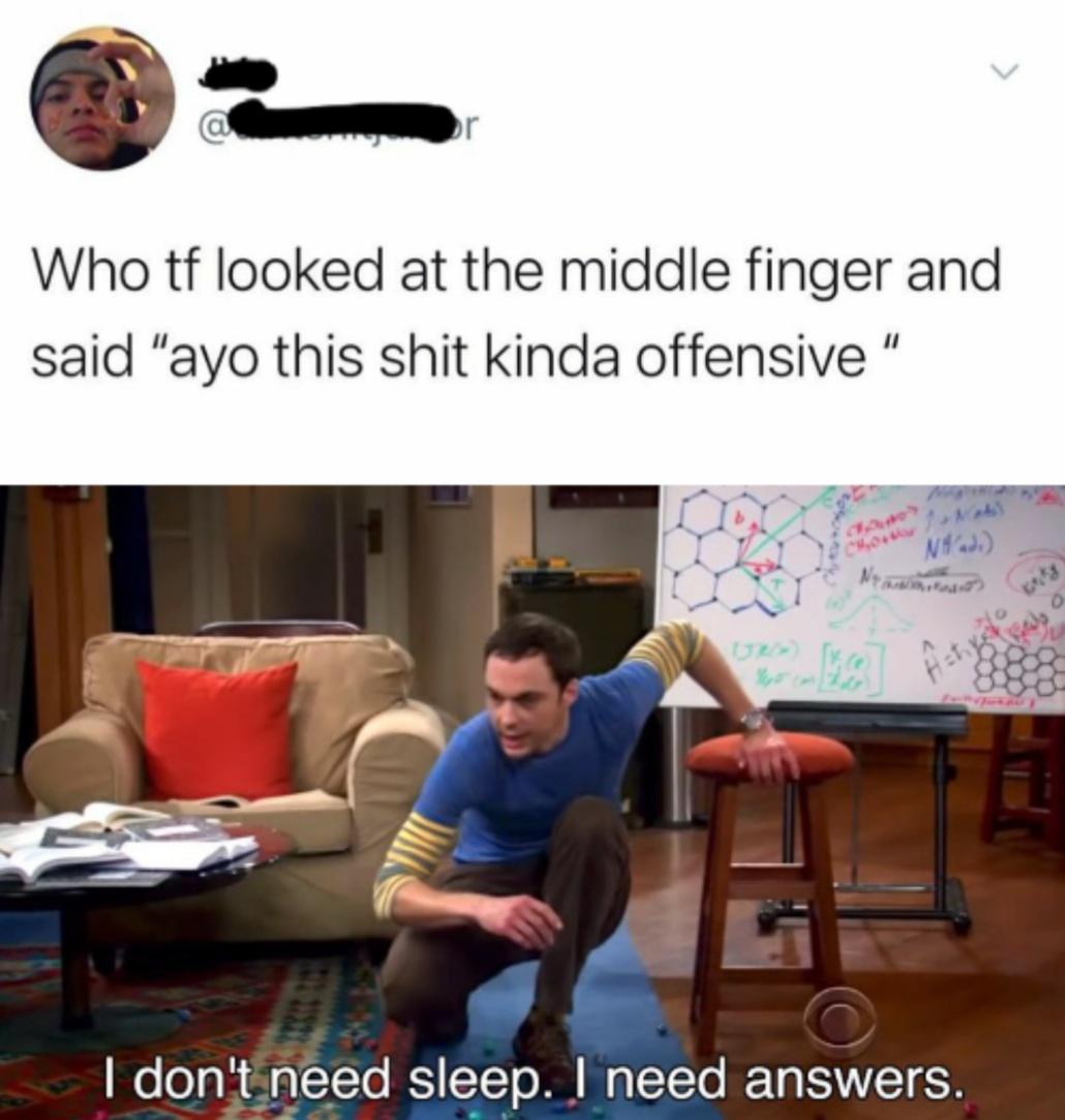 Funny Middle Finger Meme