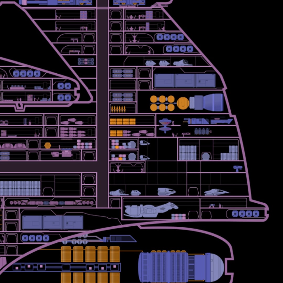 Nebula Class Starship Schematics
