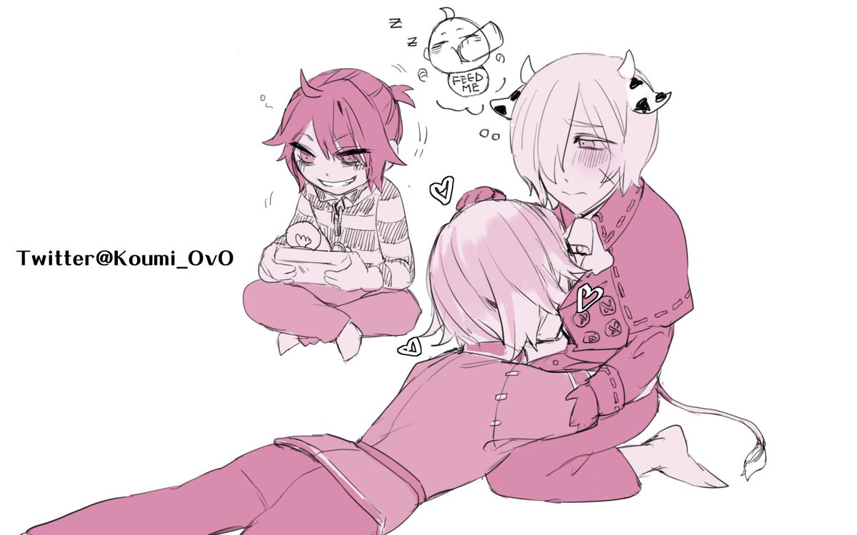 「log21.9.2020 Drink some milk and go to bed~【warning⌛️?授乳】 」Koumi_神海⭕️の漫画