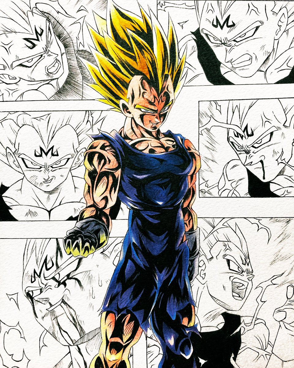 ジータ「完成しましたー( ˙༥˙ ) #ドラゴンボールZ #魔人ベジータ ジータ「完成しましたー( ˙༥˙ ) #ドラゴンボールZ #魔人ベジータ