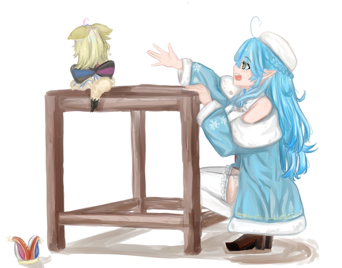 「一発描きって難しいね。 #落書き 」Yukario｜ゆかりおの漫画