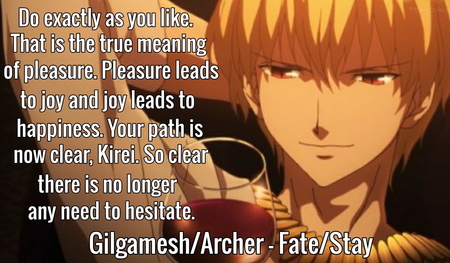 Fate Gilgamesh Quotes Best Quotes For Fate/Zero TV Tropes