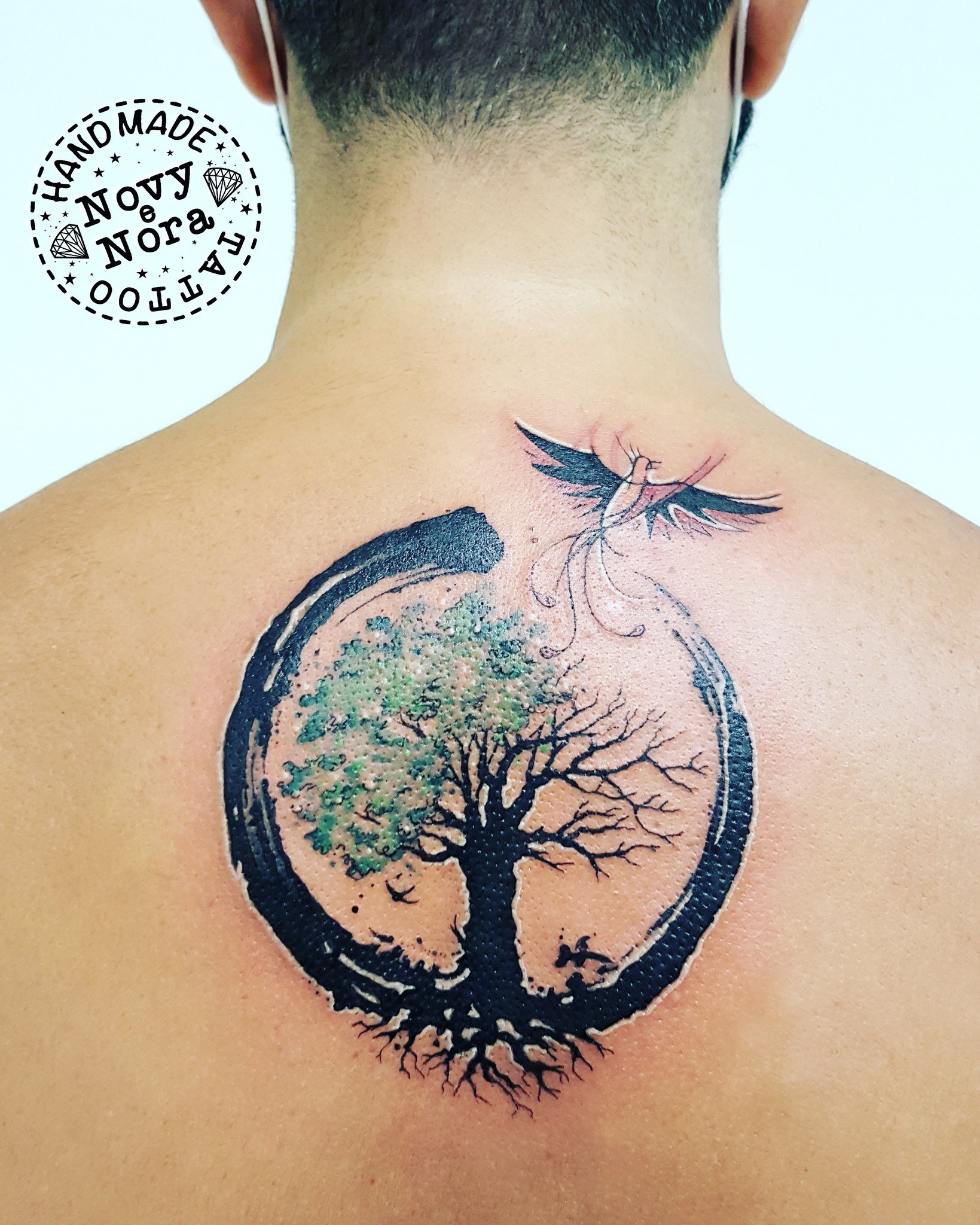 Enso Tree Tattoo