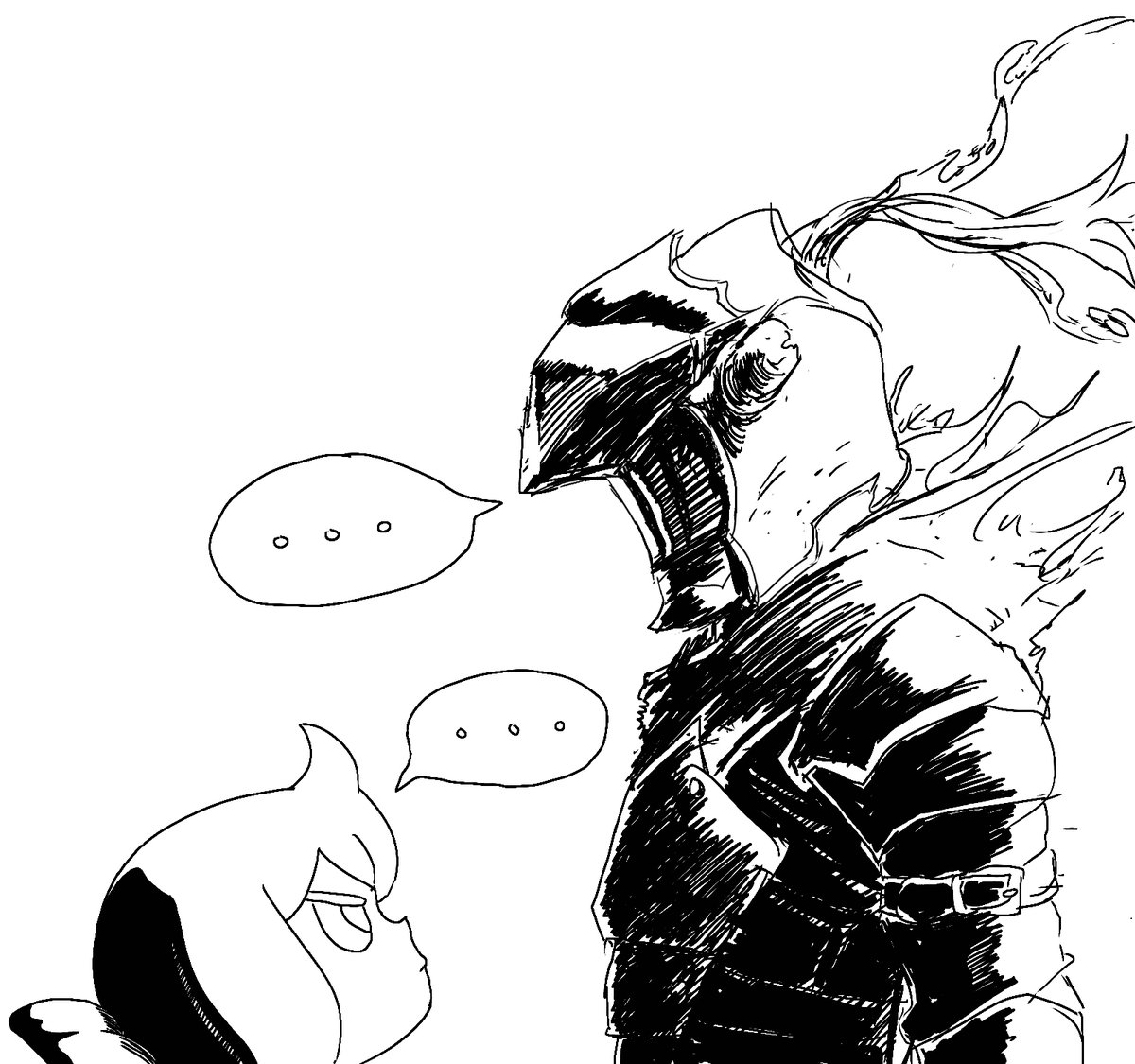 OC] Bob sketches pt. 3 」Wafferscotch the Great 👑の漫画