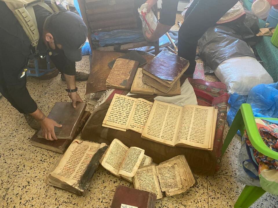Tens of hidden Syriac manuscripts recovered after the arrest of ISIS ...