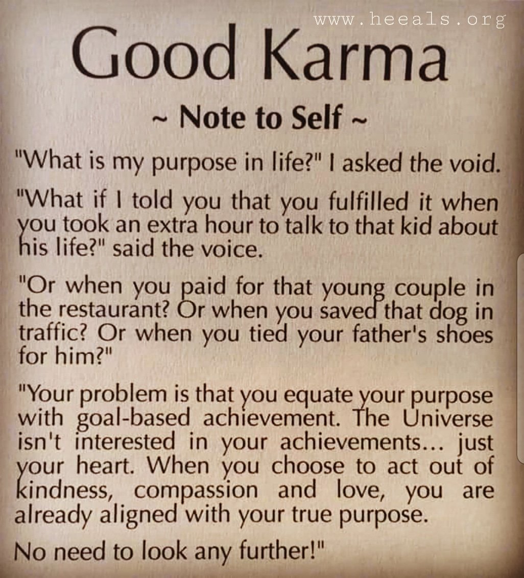 Good Karma Quotes And Sayings