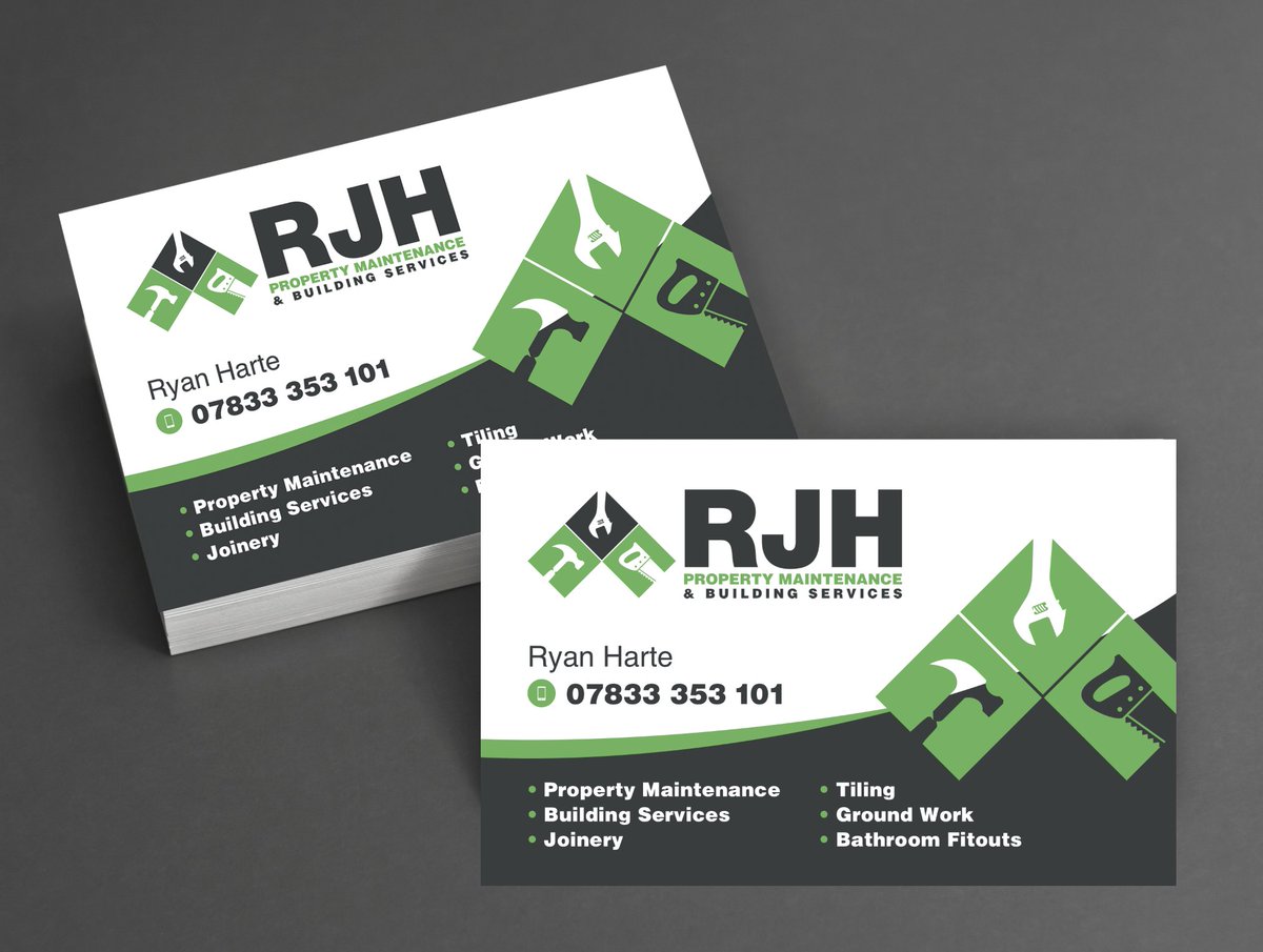 Property Maintenance Business Cards