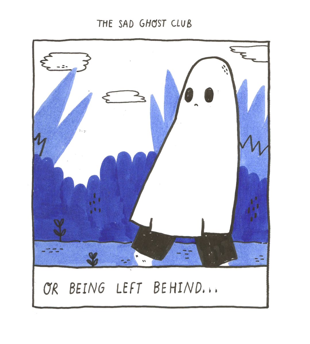 「Being left behind 」The Sad Ghost Clubの漫画