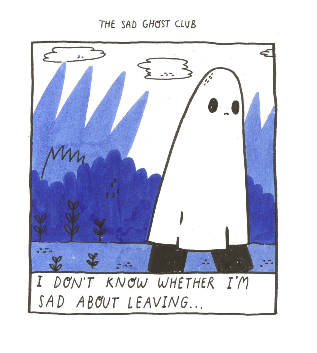 「Being left behind 」The Sad Ghost Clubの漫画