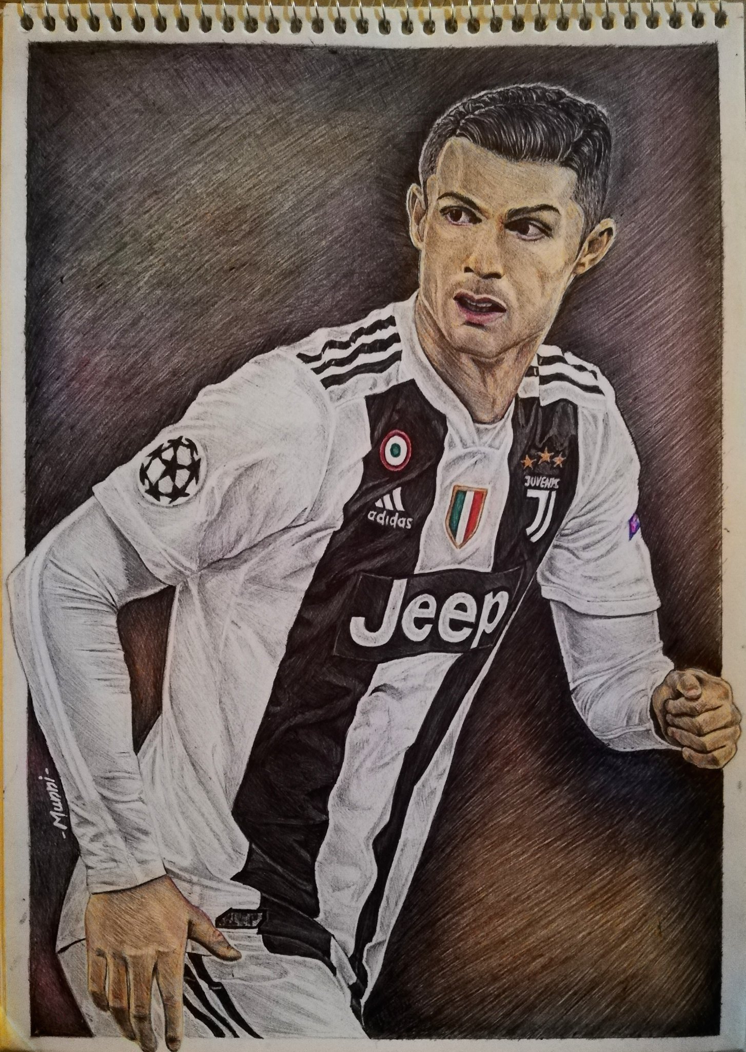 How To Draw Ronaldo