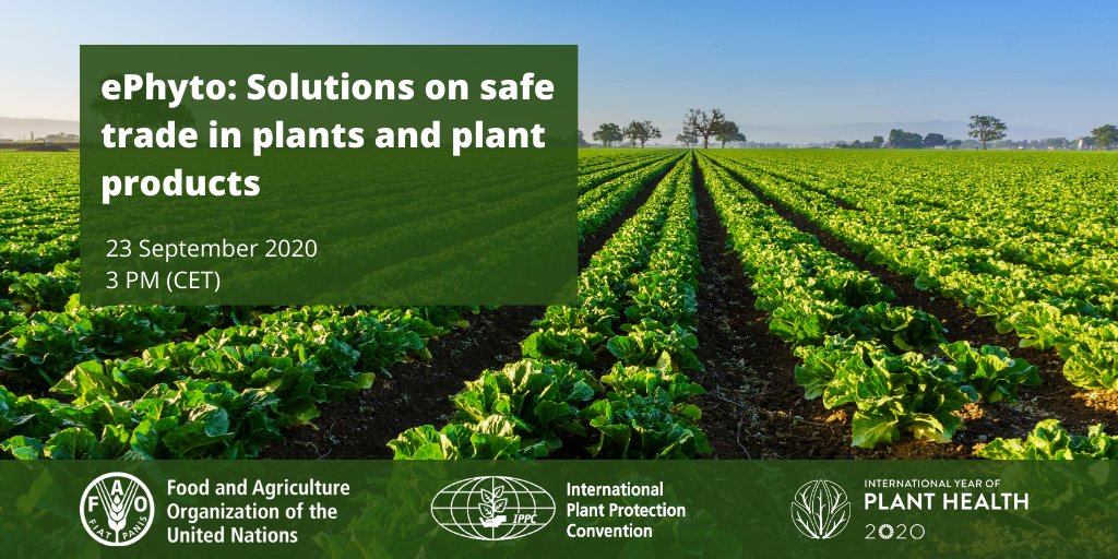 IPPC | International Plant Protection Convention on Twitter: "📅 | Join ...