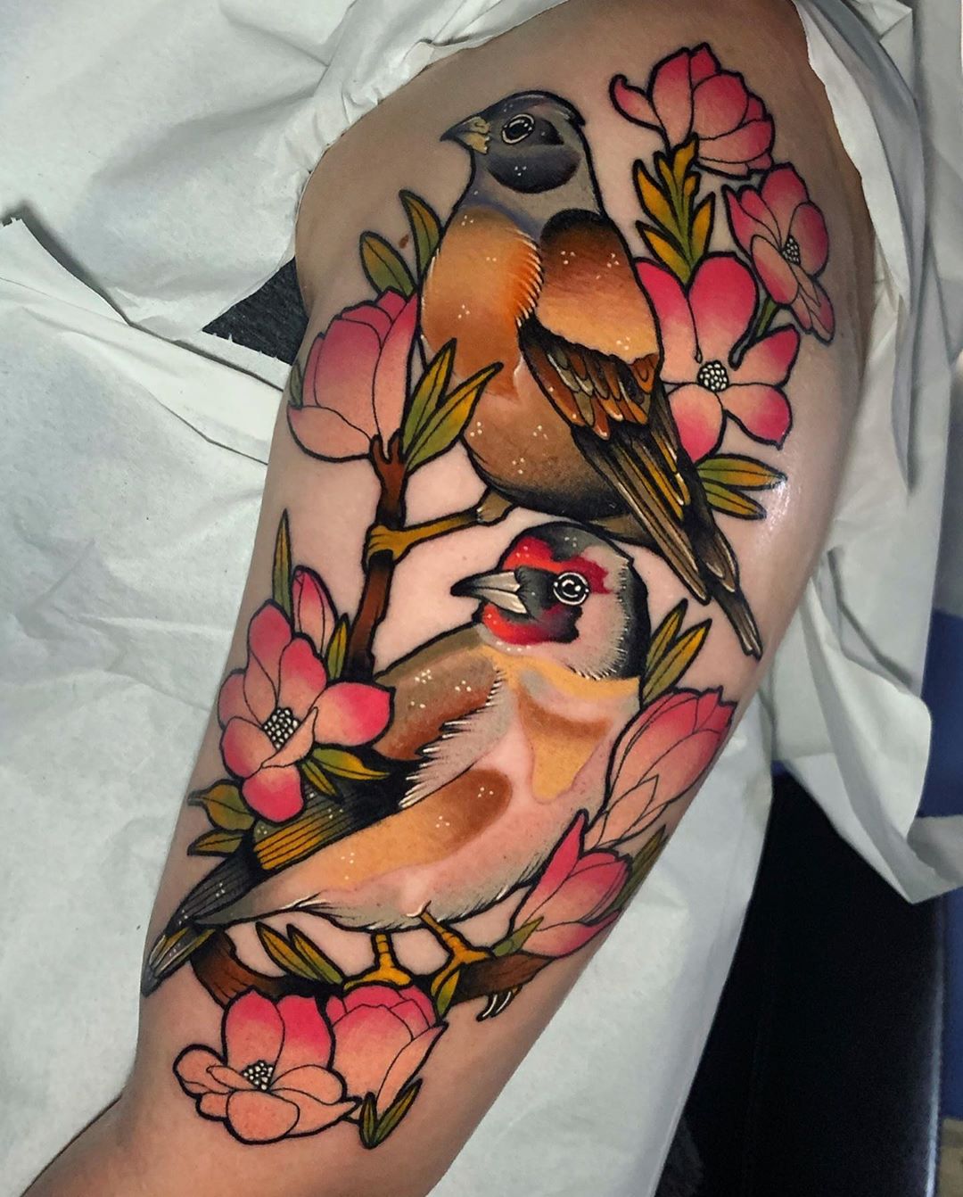 Incredible Bird Tattoos Another Beautiful Bird From The Corvid Family,