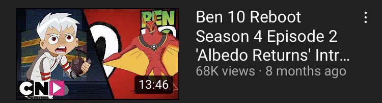 Ben 10 reboot albedo - artistsnet