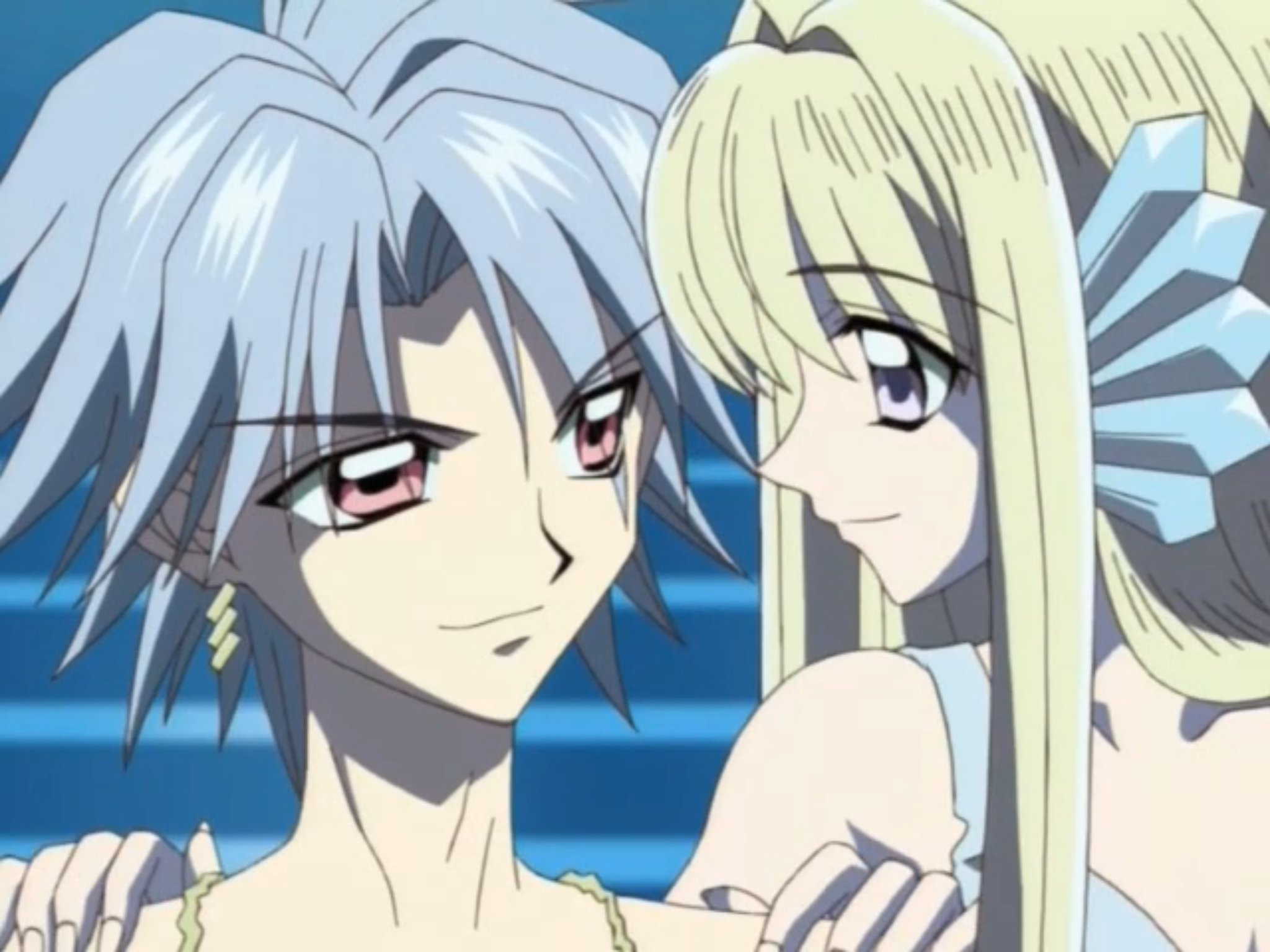 Mermaid Melody Sara And Gaito Kiss