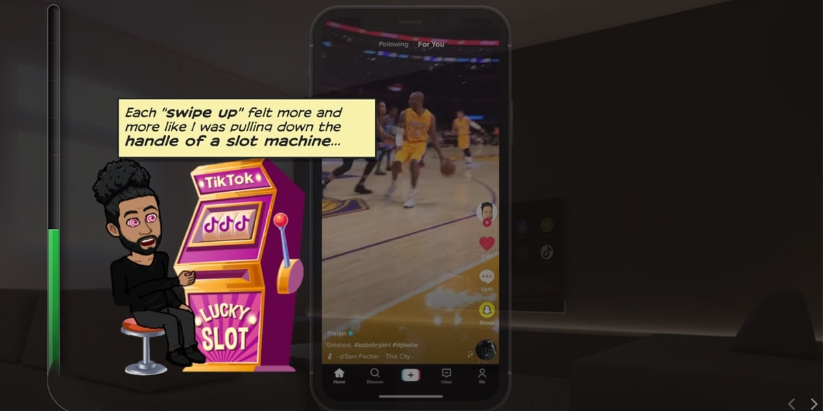 Funny Slot Machine Addict