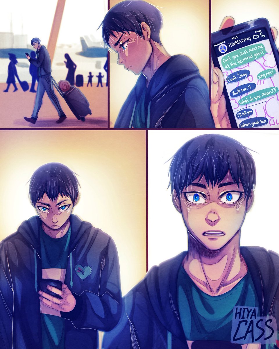 HQ Injury AU] Welcome back 」cass の漫画