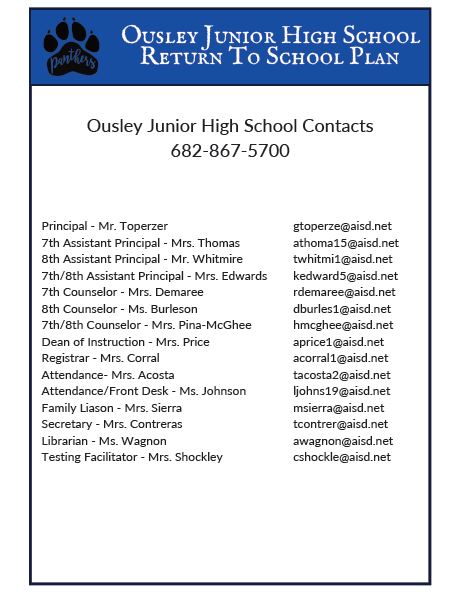 Home - Ousley Junior High