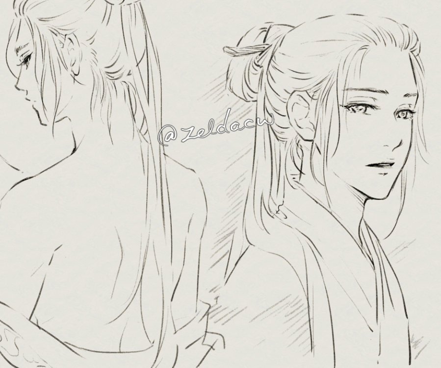 「I added their BingHe.... ? 」Zelda CW ️_(┐「ε:)_💖🐇の漫画