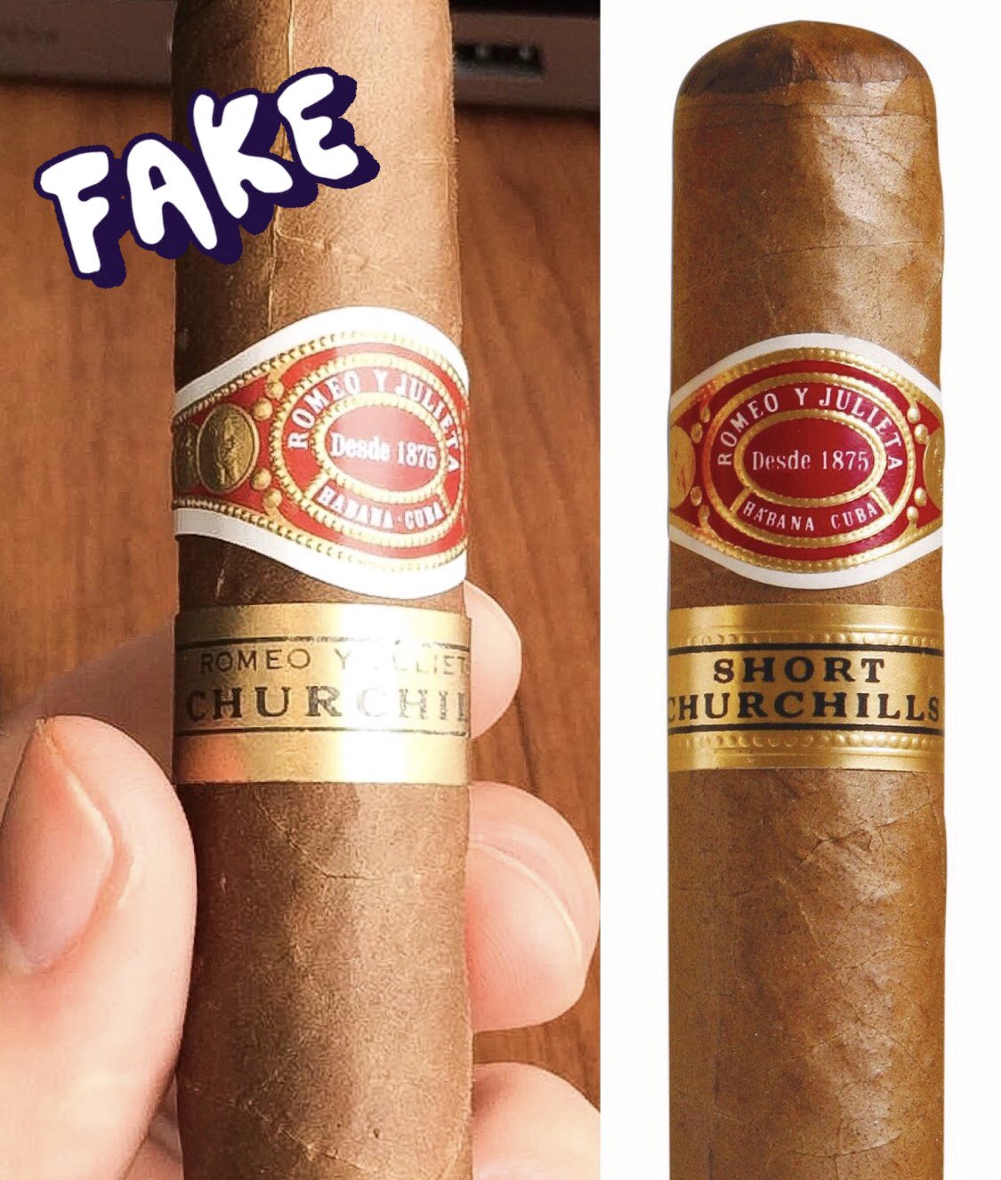 Fake Cohiba Cuban Cigars