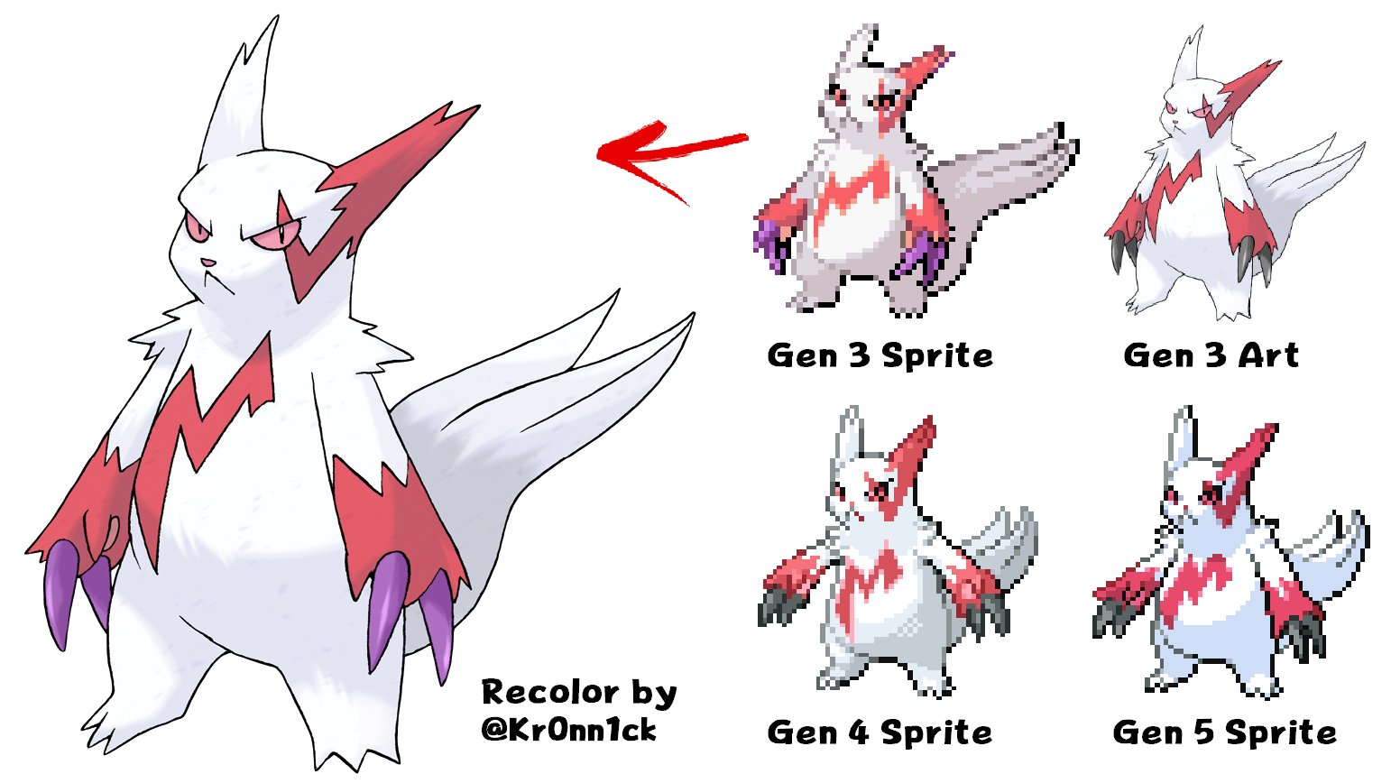 Zangoose Evolution