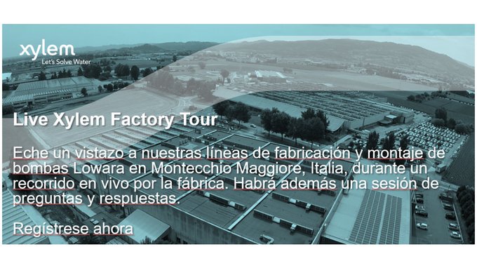 Soluciones y tecnologías Xylem para la industria del agua | Xylem España