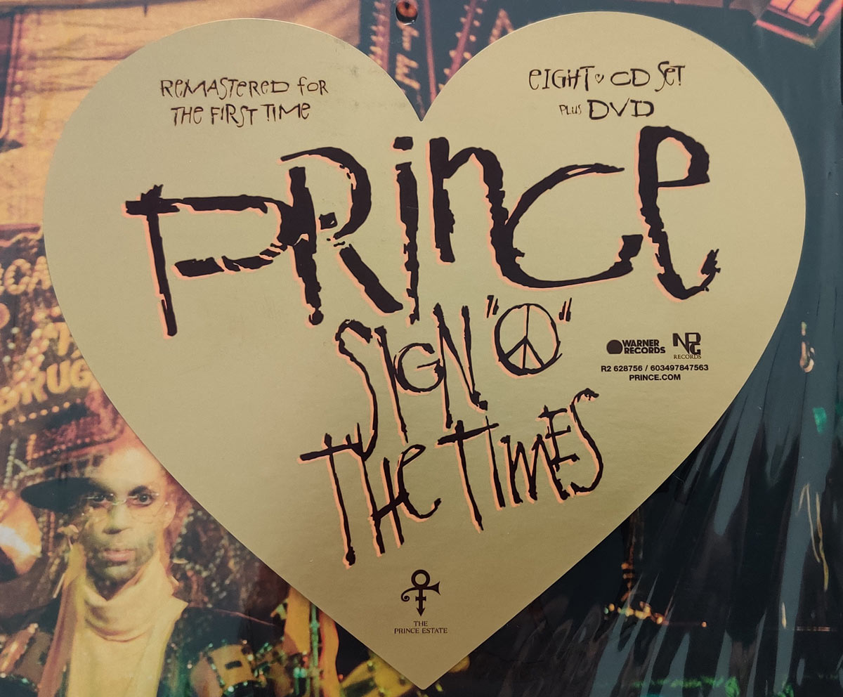 Prince Sign O The Times Album Cover