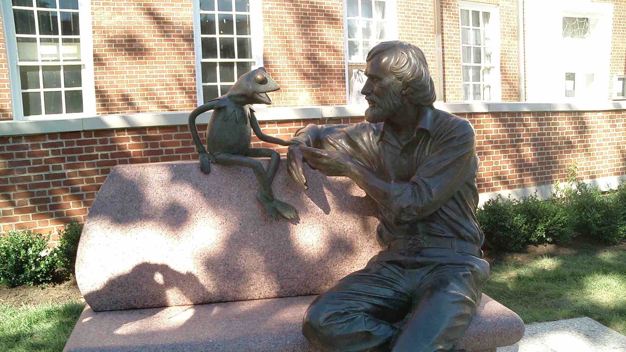 Jim Henson Statue Had A Great Trip To Maryland, D.C., And New York